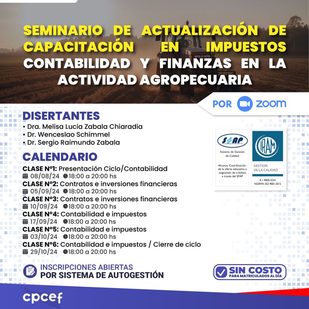 Consejo Profesional de Ciencias Económicas de Formosa | CPCEF