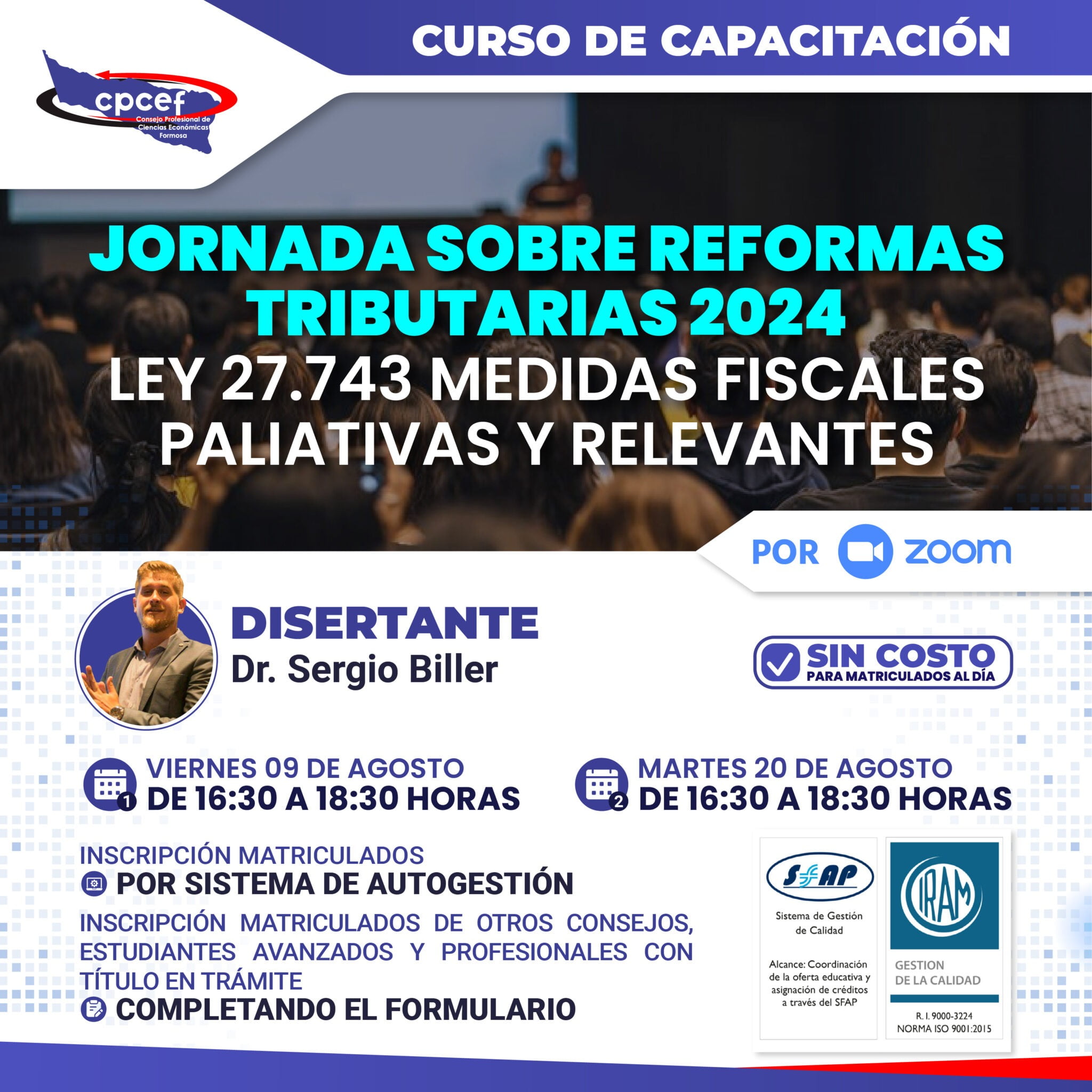 Consejo Profesional de Ciencias Económicas de Formosa | CPCEF