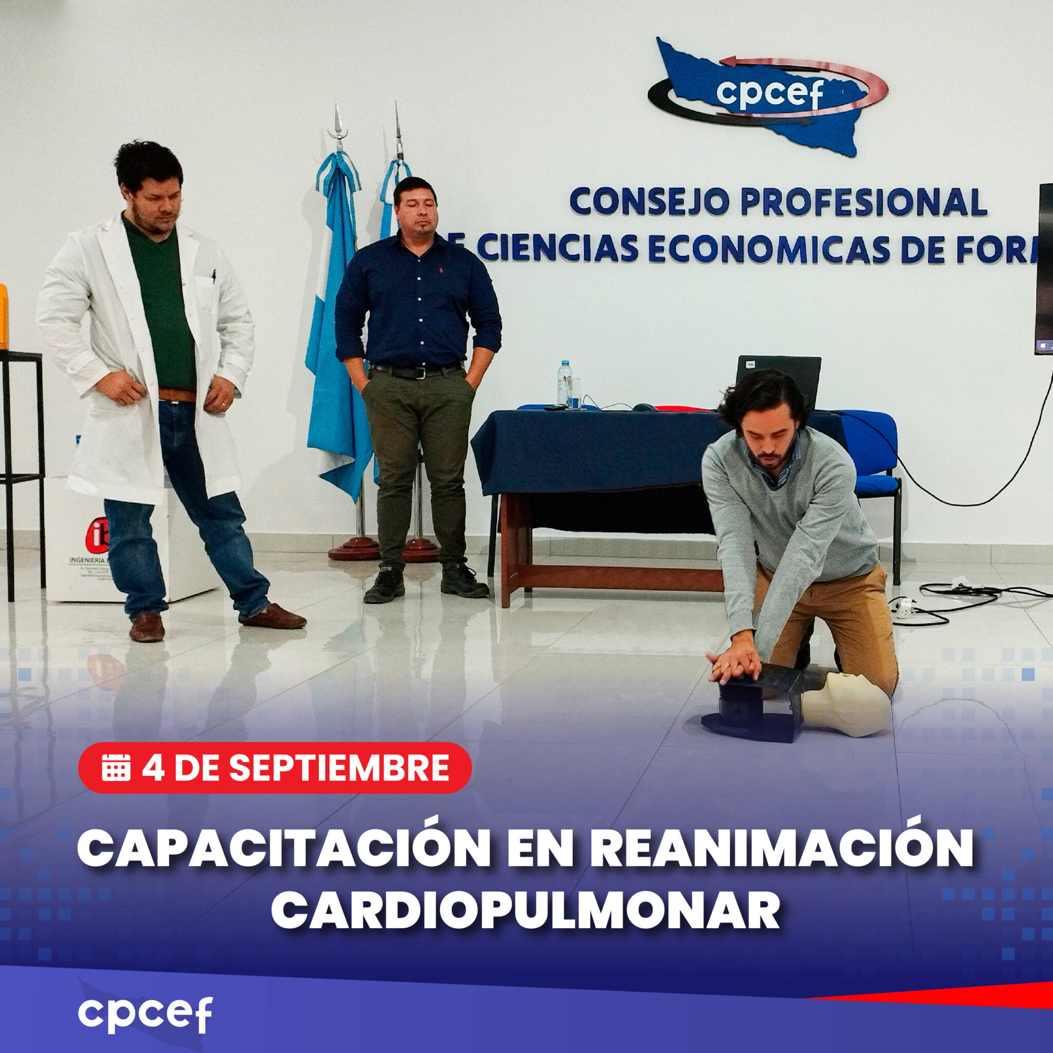 Capacitación en Reanimación Cardiopulmonar | CPCE Formosa